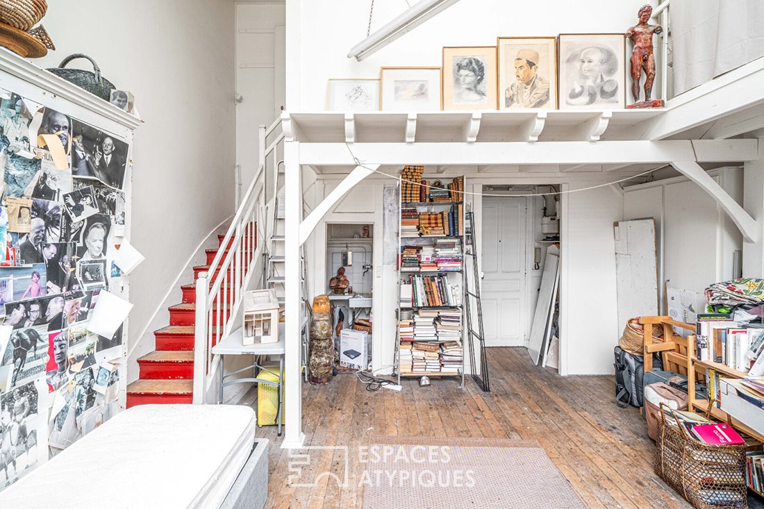 Authentic Top Floor Artist's Studio To En París, Isla De Francia ...