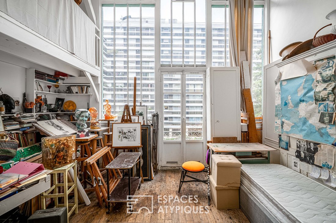 Authentic Top Floor Artist's Studio To En París, Isla De Francia ...
