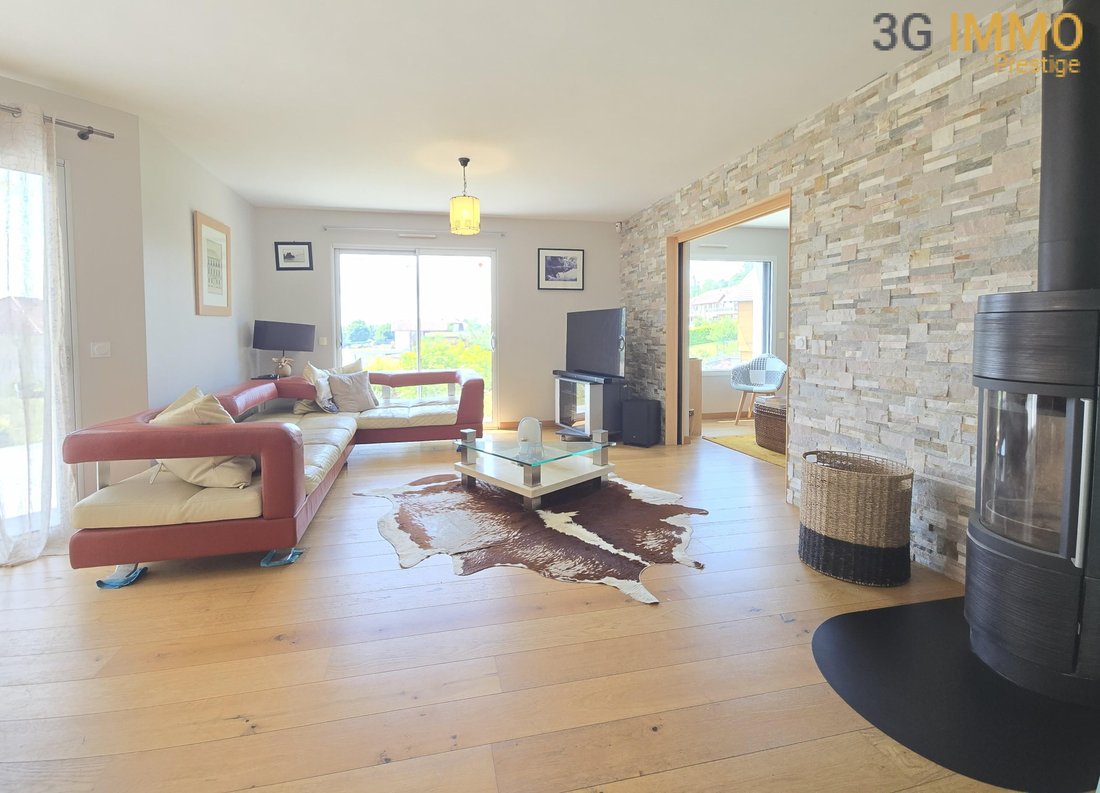 Sale / Contemporary House In Chevry, Auvergne Rhône Alpes, France For ...