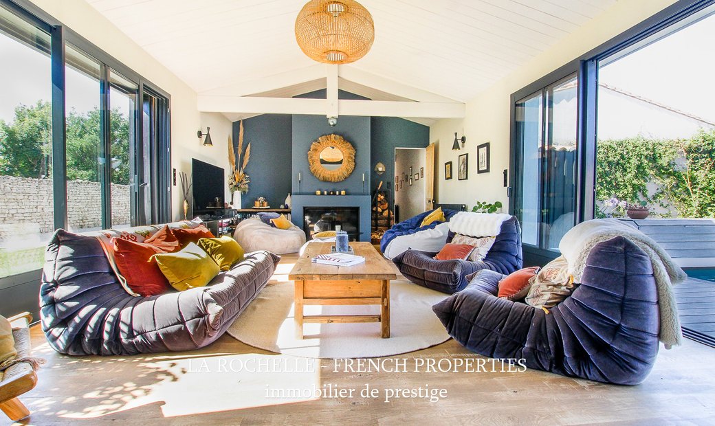 Magnificent Villa Pool In Sainte Marie De Ré, Nouvelle Aquitaine ...