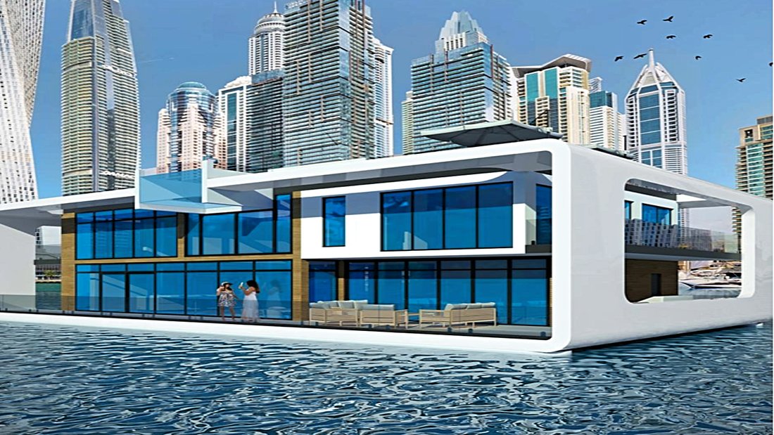 Dubai’s First Floating Villa | Ultra Rare In Dubai, Dubai, United Arab ...