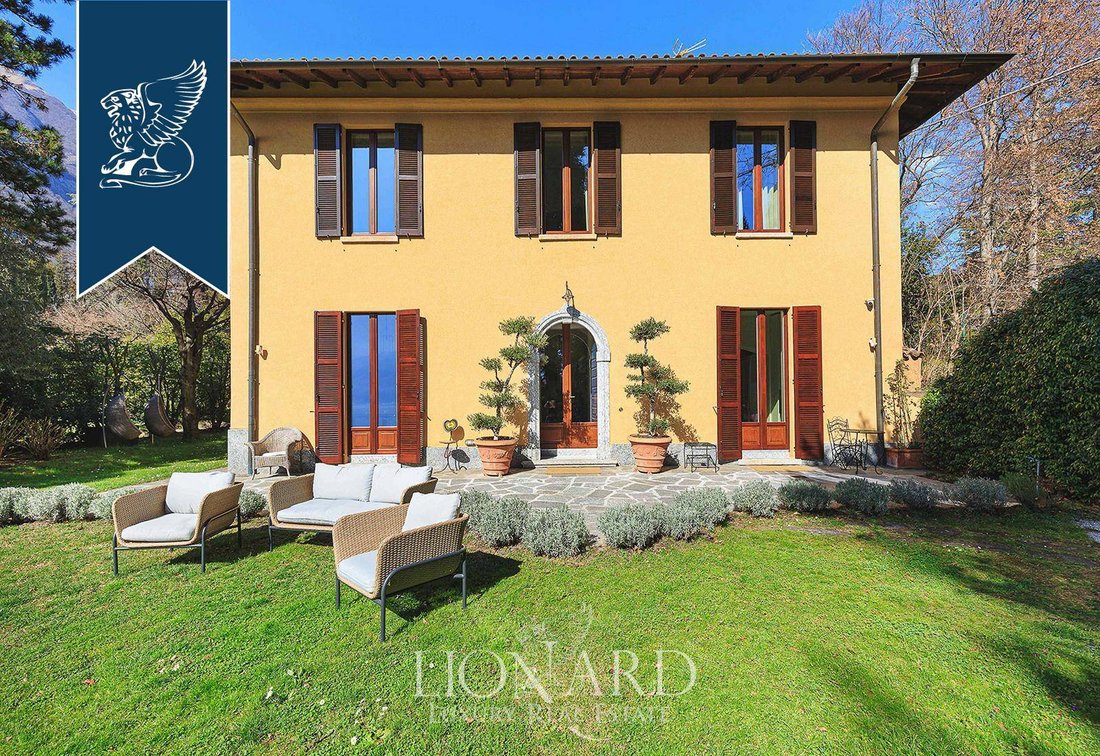 Wonderful Villa Dating Back To 1750 For Sale By Lake Como In Lombardy ...