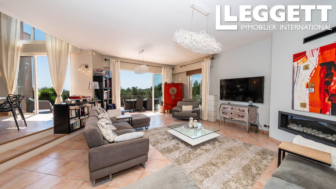 House 227m² On Plot 1,256m². 7 In Valbonne, Provence Alpes Côte D'azur ...