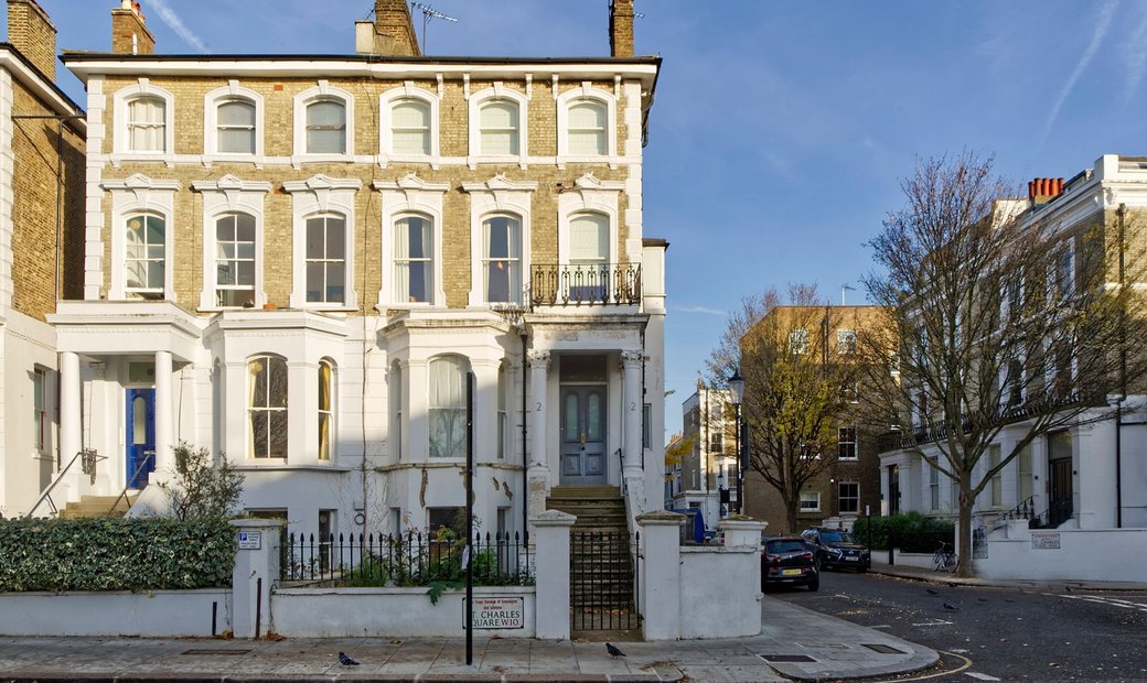 St. Charles Square In North Kensington, England, Vereinigtes Königreich ...