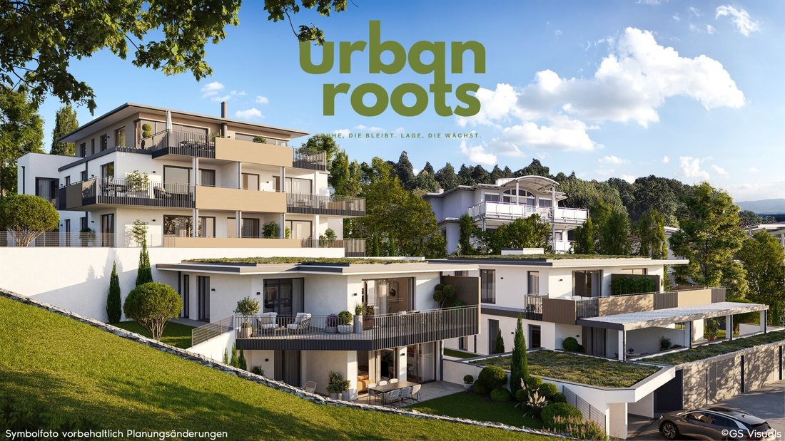 Urban Roots – 3 Zimmer Auf Rund 59m² En Klagenfurt, Carintia, Austria ...