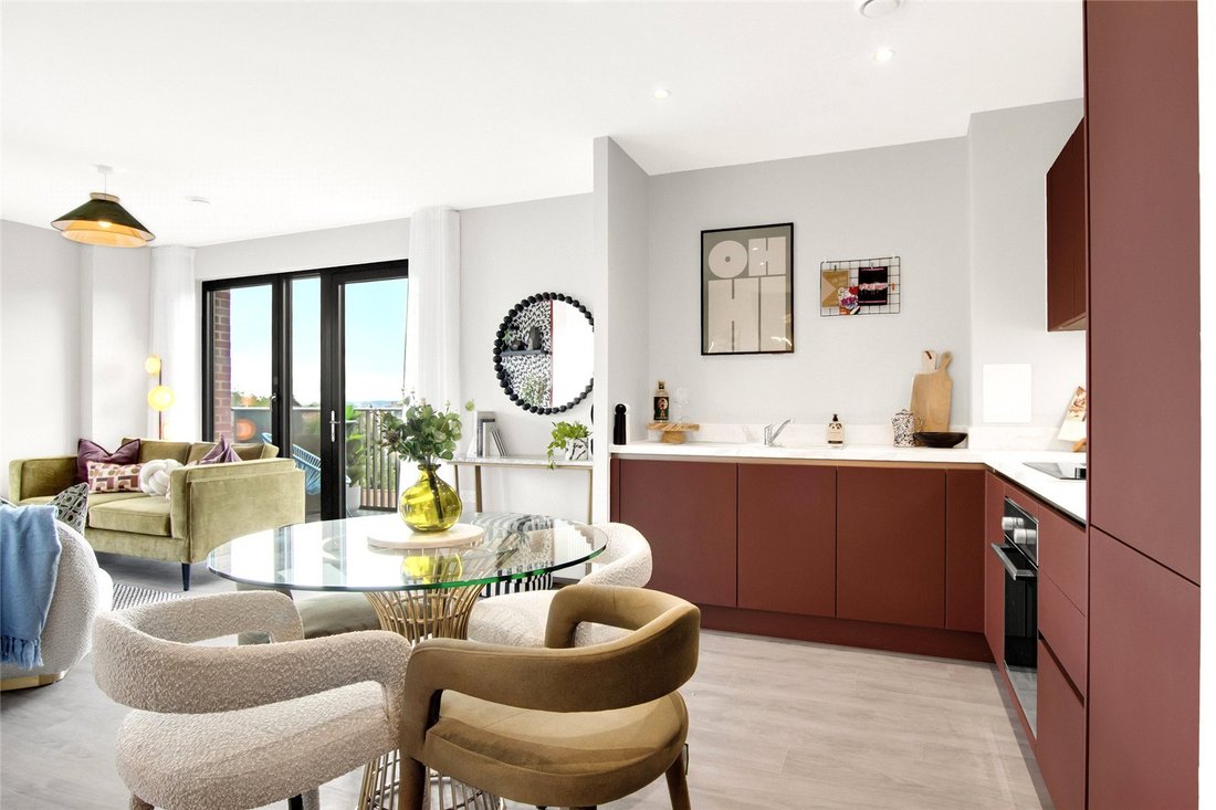 Appartement Plat, Brook Avenue, Wembley, Dans Wembley, Angleterre ...