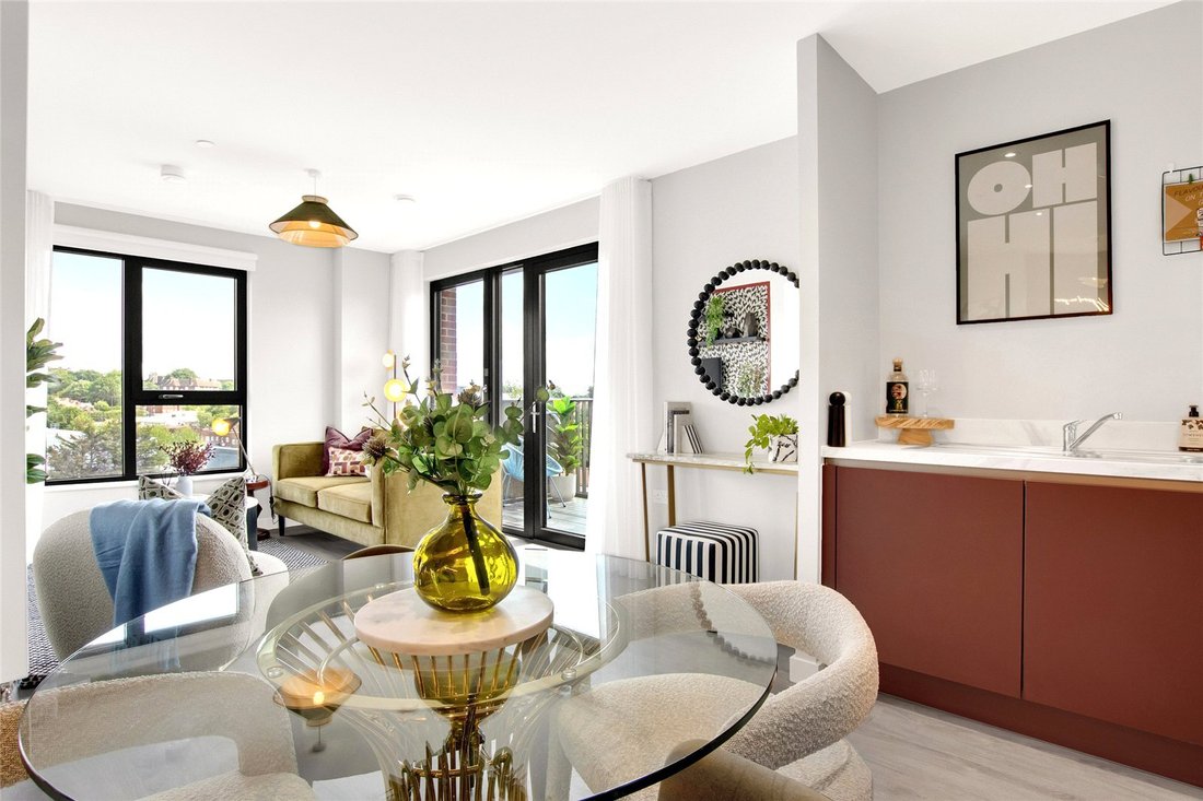Appartement Plat, Brook Avenue, Wembley, Dans Wembley, Angleterre ...