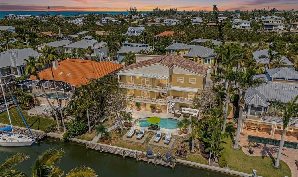 Longboat Key Résidentiel Dans Longboat Key, Floride, états Unis à ...