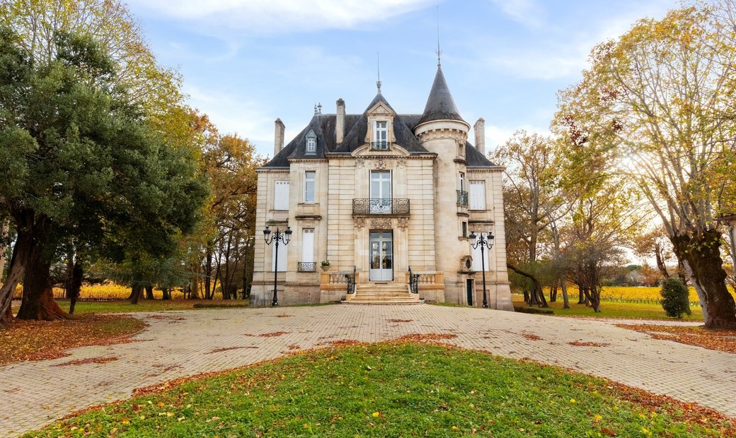 Exclusive Rare Chateau & Vineyards In Bordeaux, Nouvelle Aquitaine ...
