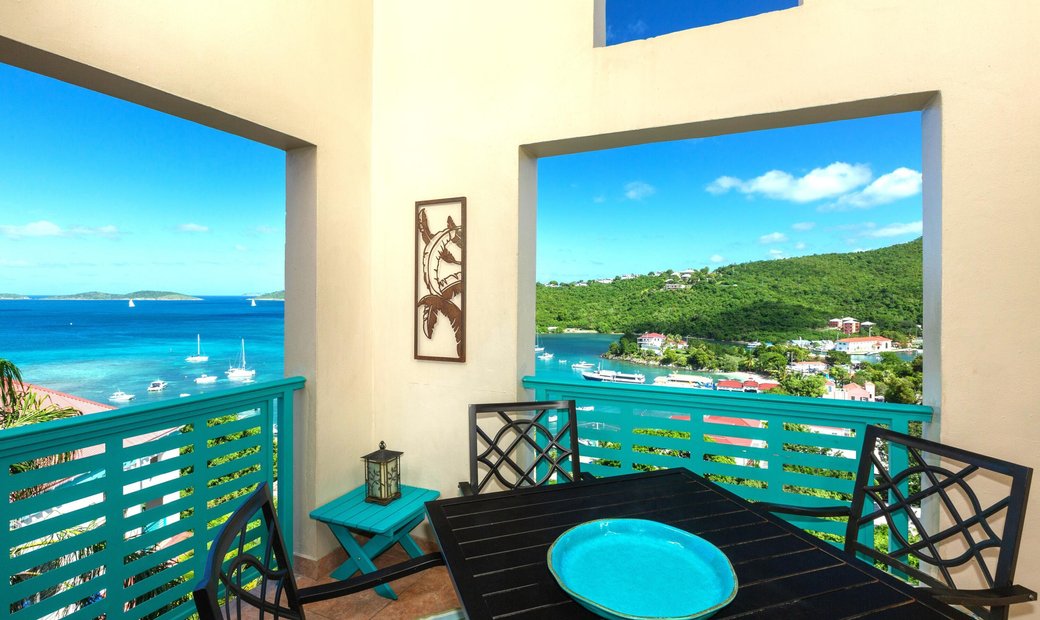 Chic Coastal Condo With Sweeping Bay In Cruz Bay, St. John, U.S. Virgin ...