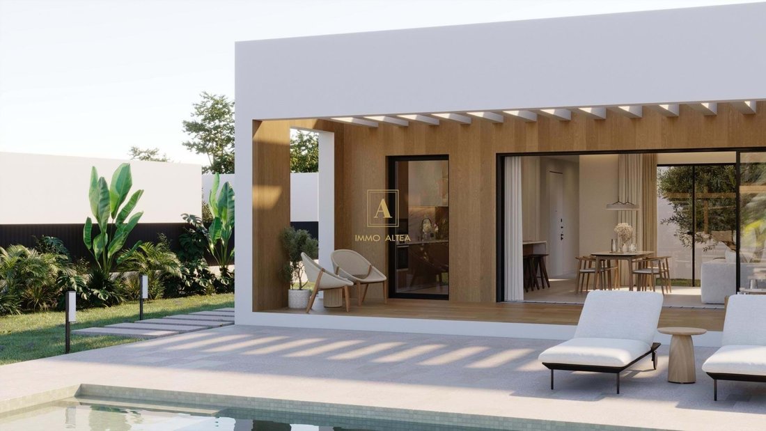 Modern Single Storey Villas With In Alicante, Valencian Community ...