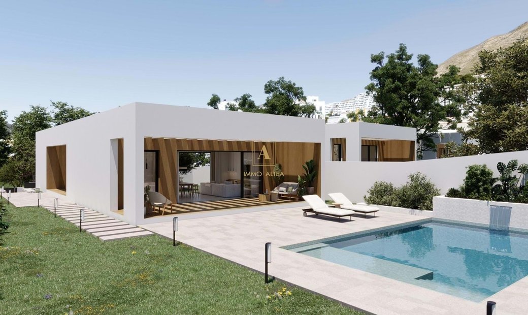 Modern Single Storey Villas With In Finestrat, Valencian Community ...