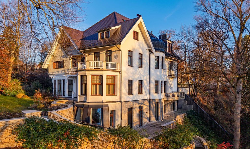 Historic Masterpiece. Fascinating Villa In Its Own In Munich, Bavaria ...