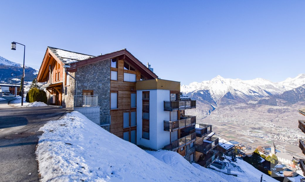 Splendid High Standing Apartment In Veysonnaz, Valais, Switzerland For ...