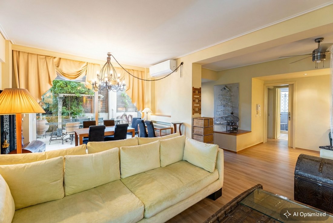 Exceptional Ground Floor Maisonette With A Spacious In Voula, Attica ...