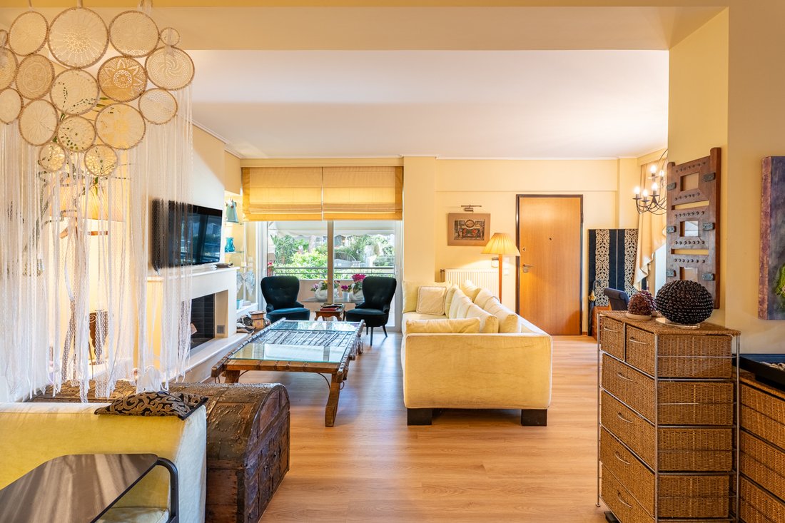 Exceptional Ground Floor Maisonette With A Spacious In Voula, Attica ...