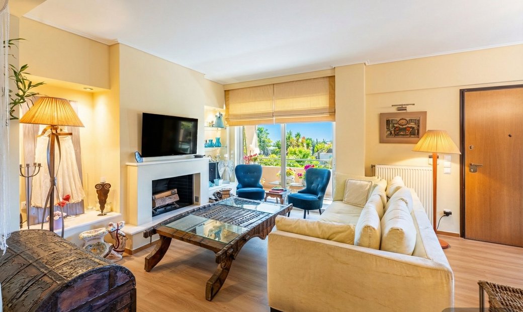 Exceptional Ground Floor Maisonette With A Spacious In Voula, Attica ...