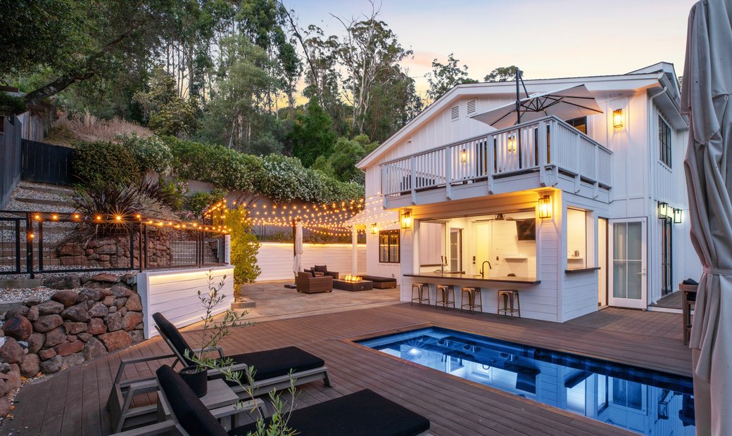 Modern Farmhouse Gated Estate With In San Rafael, California, United ...