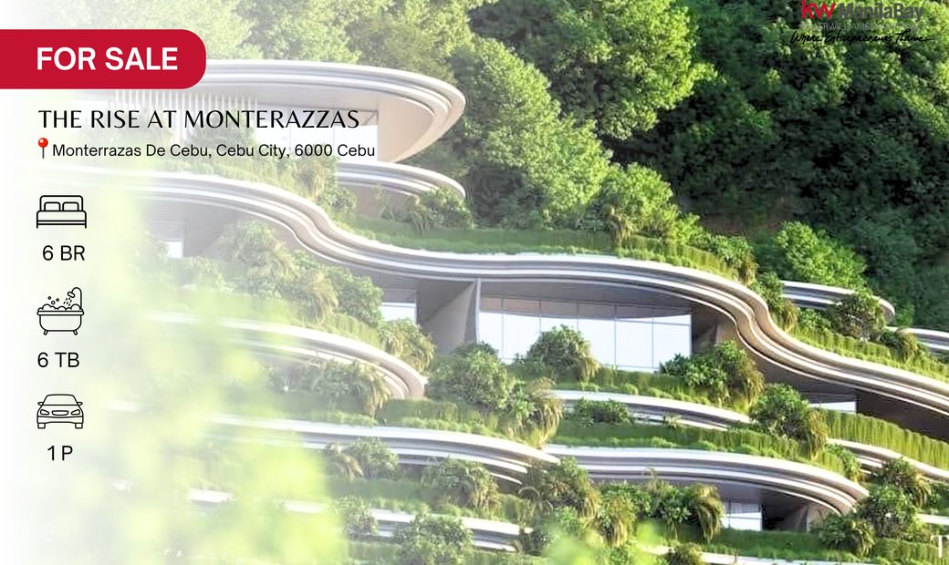 The Rise At Monterazzas In Cebu City, Central Visayas, Philippines For ...