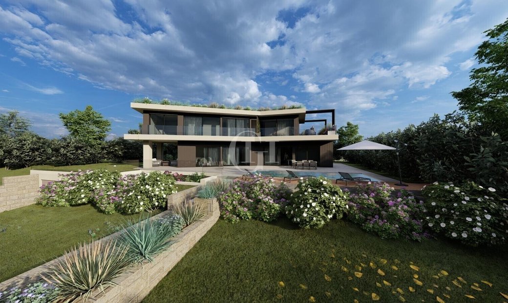 Modern Single Villa With Lake View In Barcuzzi, Lombardy, Italy For ...