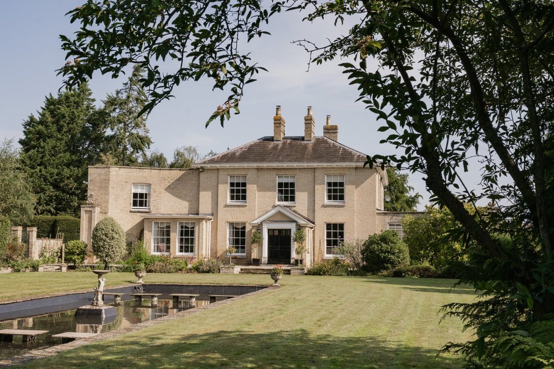 A Georgian House With Indoor Swimming In Bergh Apton, England, United ...