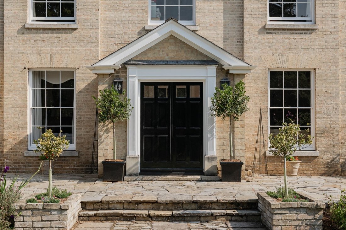 A Georgian House With Indoor Swimming In Bergh Apton, England, United ...