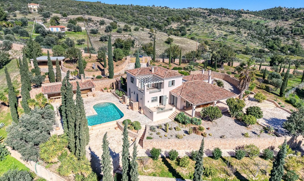 Villa Nia Prestige Luxury Estate With In Koinotita Portoxeliou, Kranidi ...