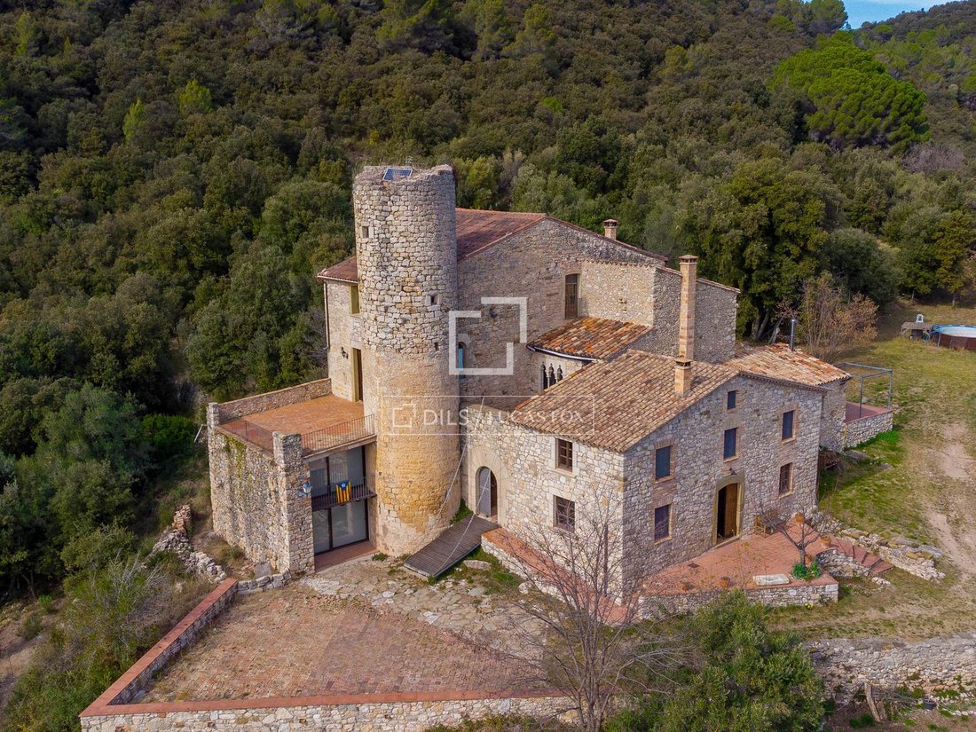 Romanesque Castle From The 10th Century For Sale In In Amer, Catalonia ...