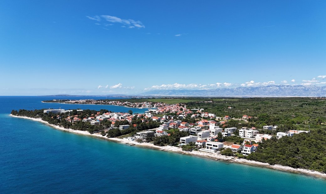 Building Land 578 M² – 250 M From The Sea In Petrcane, Zadar County ...