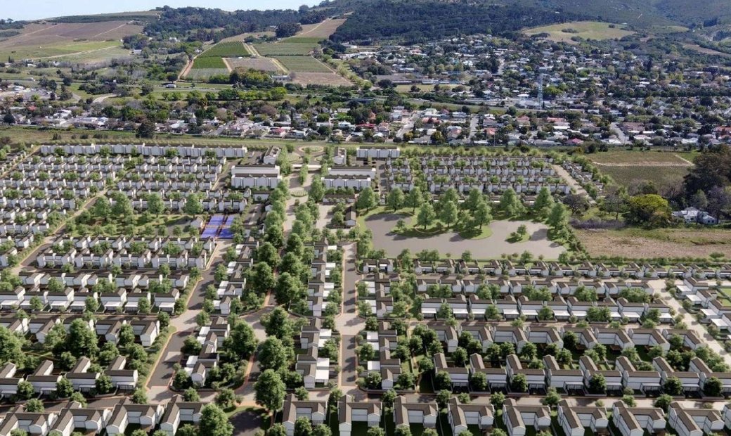Frater Estate Large Scale Development In Paarl, Western Cape, South ...