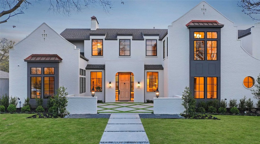 Timeless Elegance In Modern English Tudor Home In Dallas, Texas, United ...