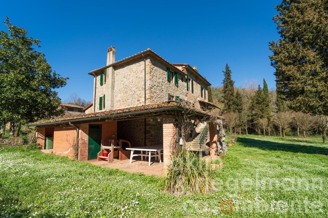 Ancient Mill In The Chianti Region, In A Sunny In Castagnoli, Tuscany ...
