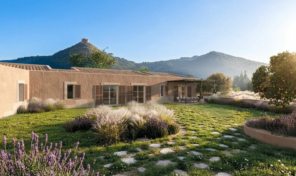 Rustic Plot In Caimari With Project, In Caimari, Selva, Balearic ...