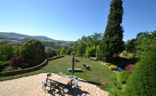 Luxury panoramic / scenic view villas for sale in Lentilly, Auvergne ...