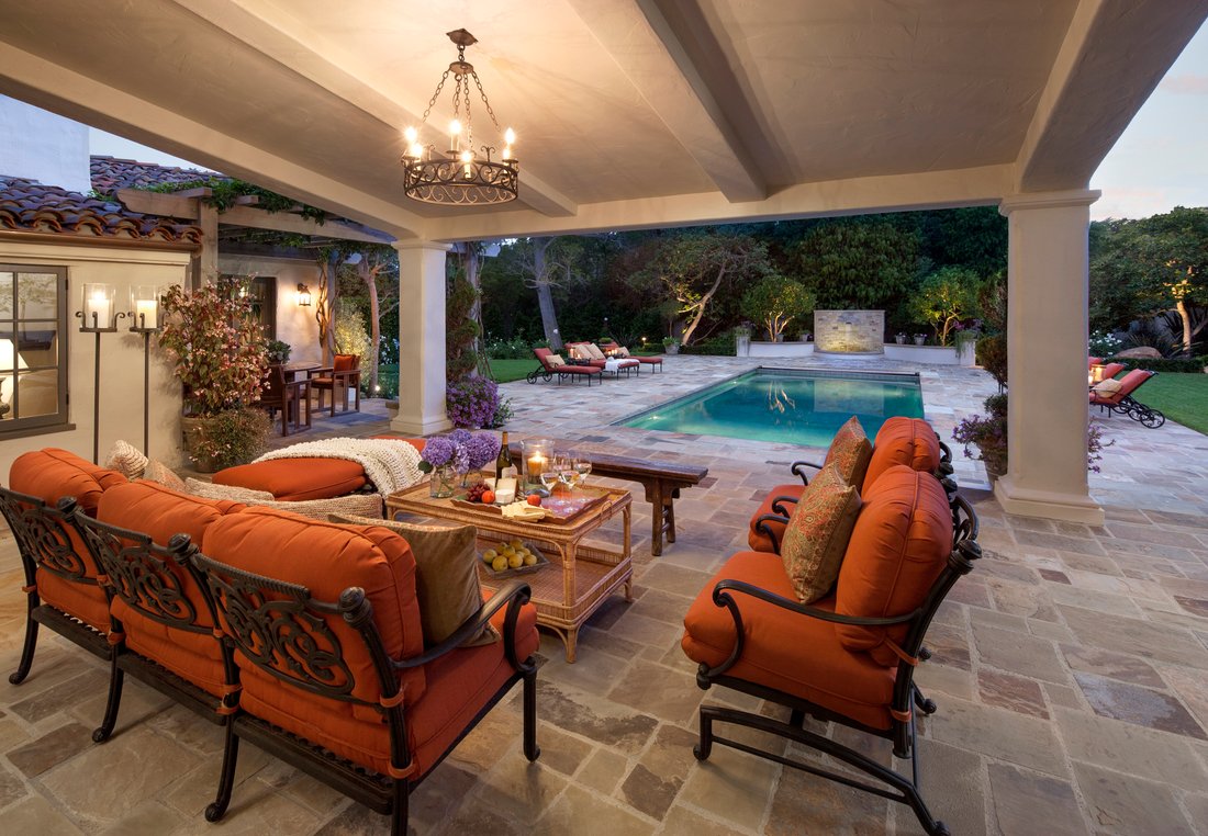 Iconic Reimagined Andalusian Estate In Montecito, California, United ...