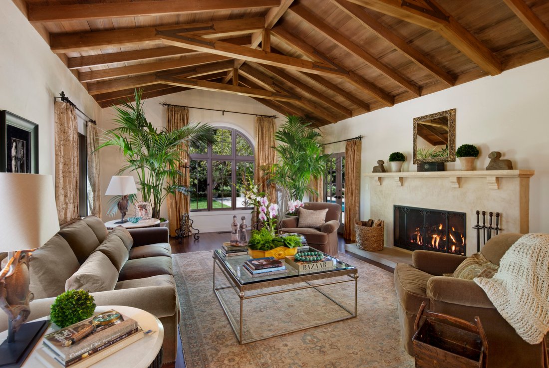 Iconic Reimagined Andalusian Estate In Montecito, California, United ...