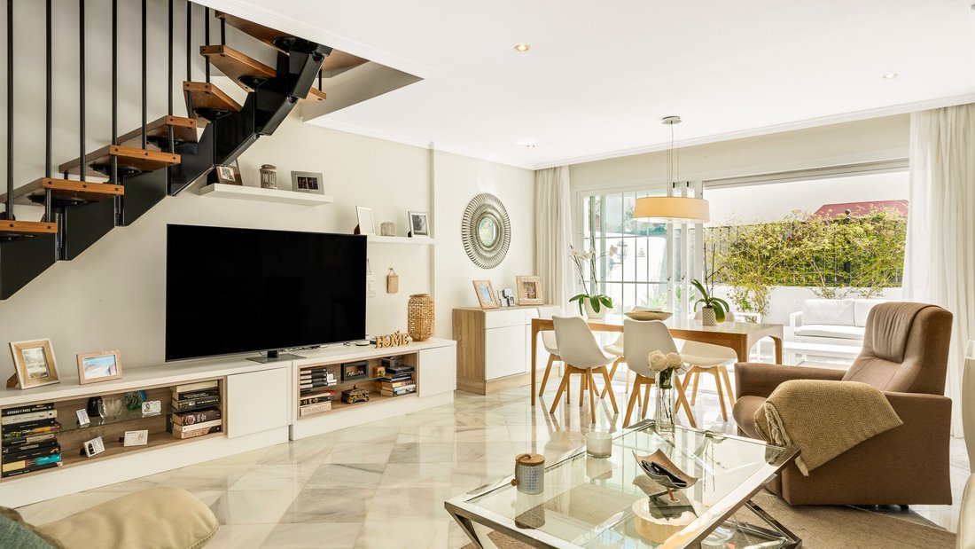 Exclusive Corner Townhouse With Expansive In Golden Mile, Andalusia ...