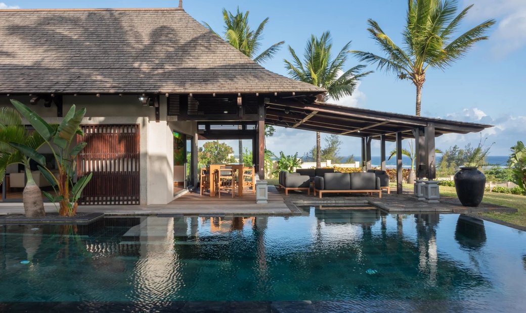 Luxury Balinese Villa With Sea Views, In Bel Ombre, Savanne District ...
