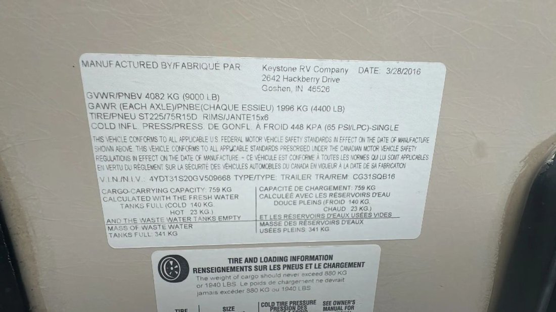 2016 Keystone Cougar In Thonotosassa, Fl, United States For Sale (18077285)