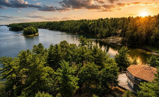 Luxe immobilier d’investissement maisons à vendre à Ojibway Island ...