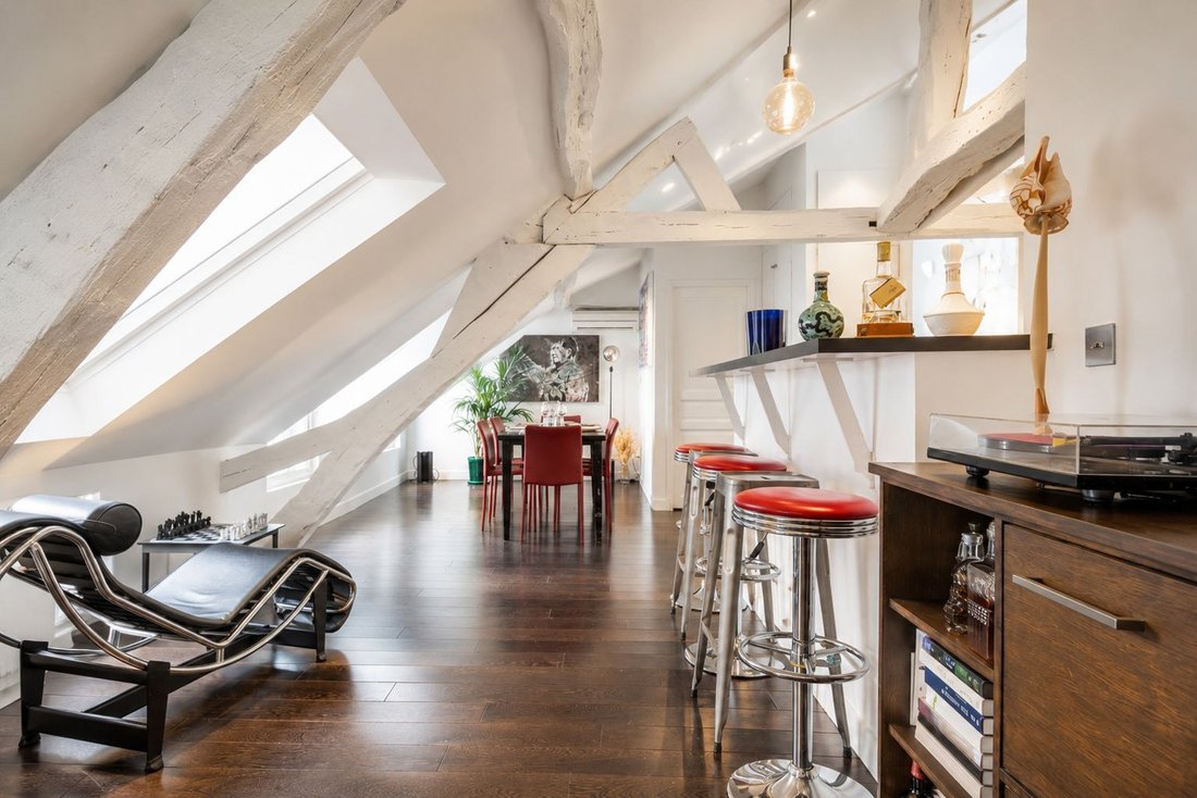 Paris : Duplex Sur Le Toit Vendôme Avec Dans Paris, île De France ...