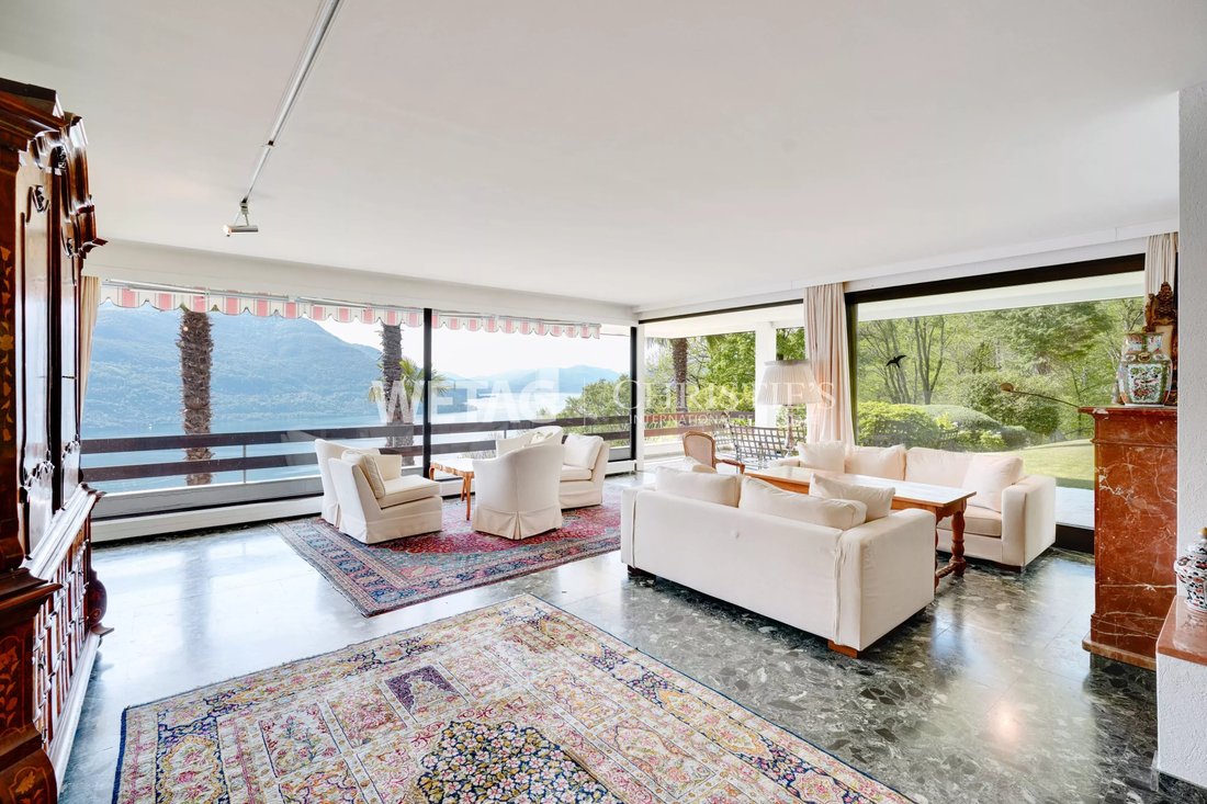A Haven Of Serenity With Lake View & In Brissago, Ticino, Switzerland ...
