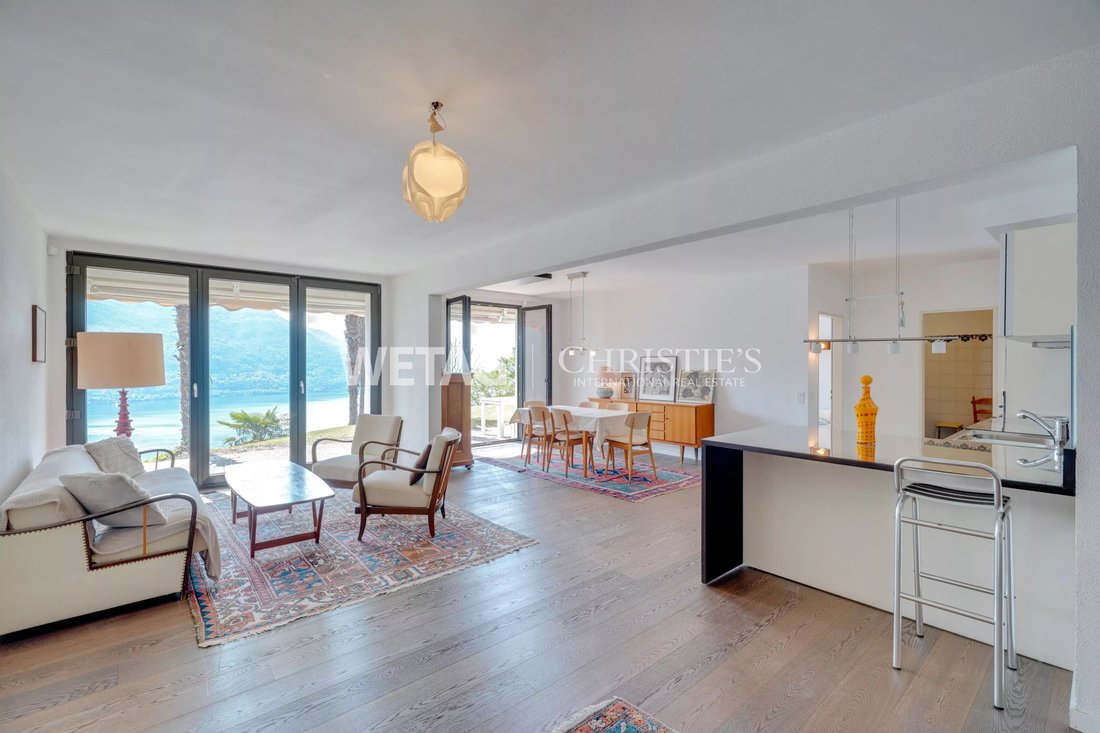 A Haven Of Serenity With Lake View & In Brissago, Ticino, Switzerland ...