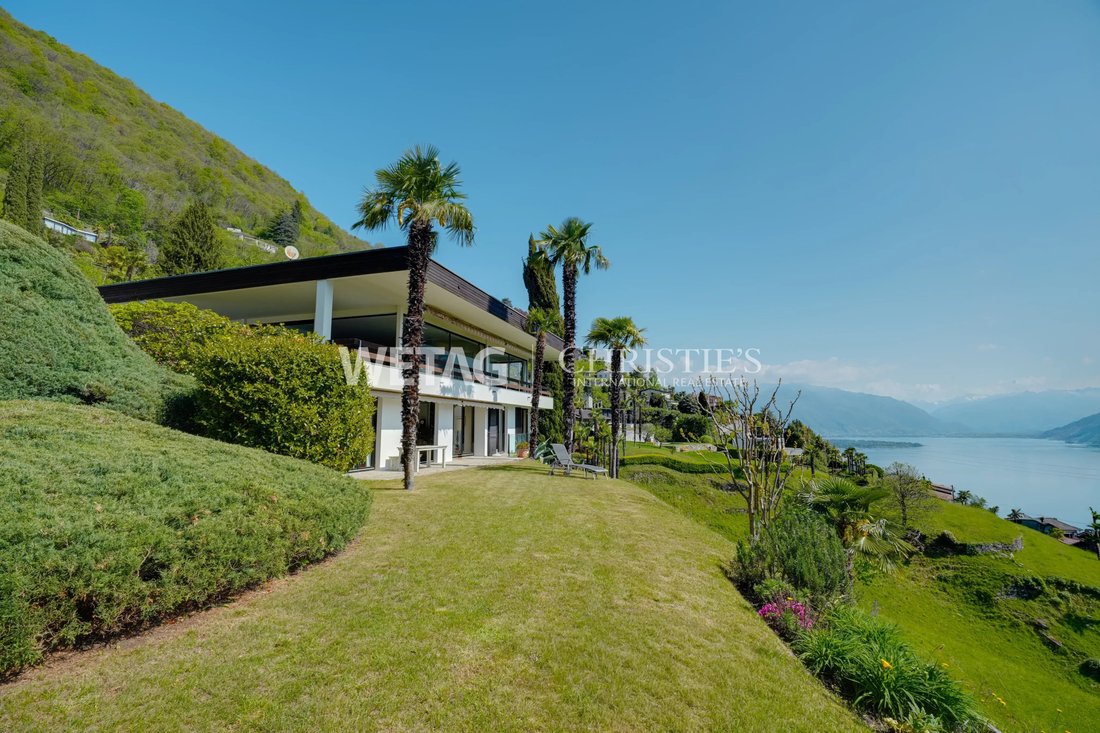 A Haven Of Serenity With Lake View & In Brissago, Ticino, Switzerland ...