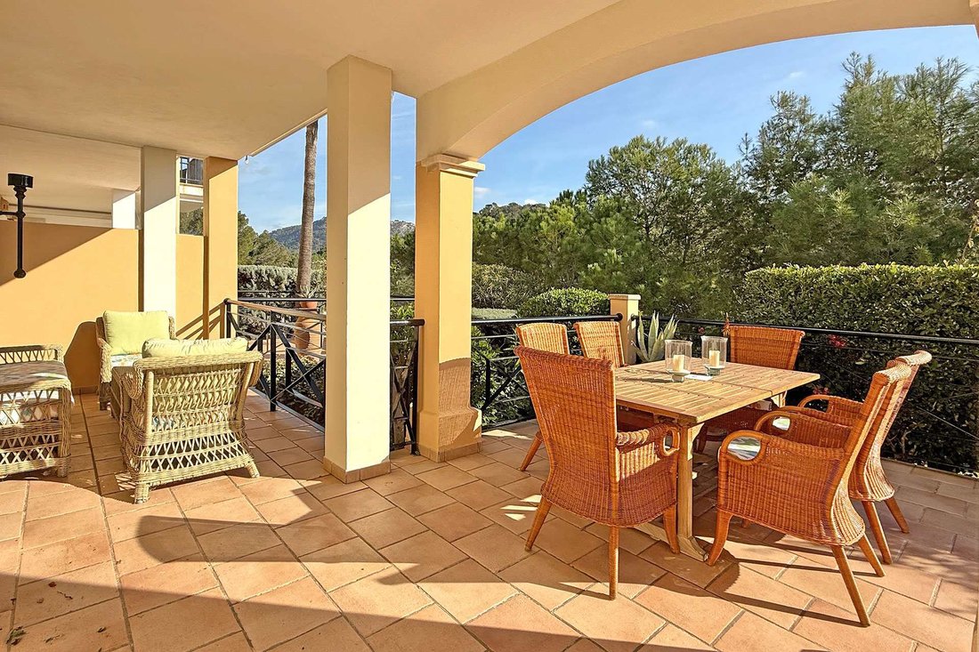 House With Terrace View Of In Camp De Mar, Mallorca, Andratx, Balearic ...