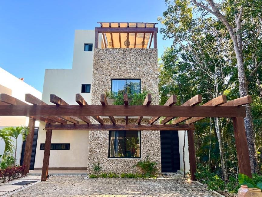 Villa 3 Habitaciones En Venta Con Piscina In Tulum, Quintana Roo ...