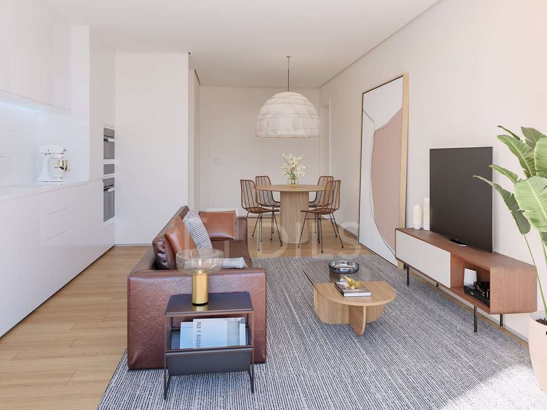 3 Bedroom Apartment With Terrace In Private In Alges, Lisbon, Portugal ...