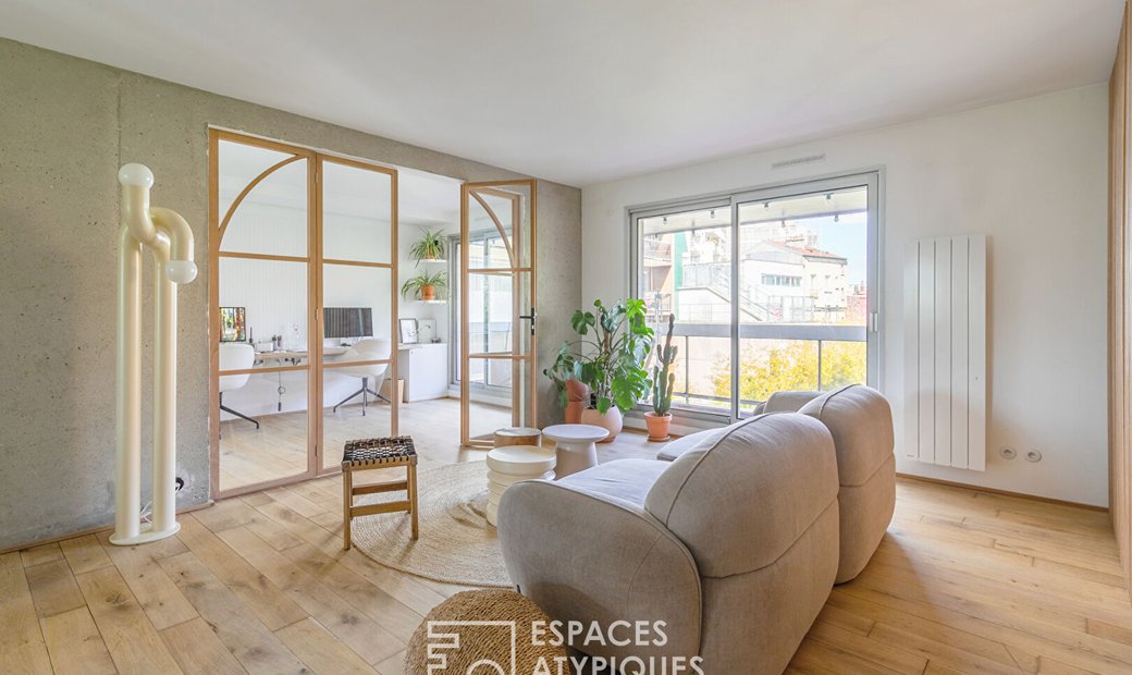 Appartement D'architecte Baigné De Lumière Avec In Paris, île De France ...