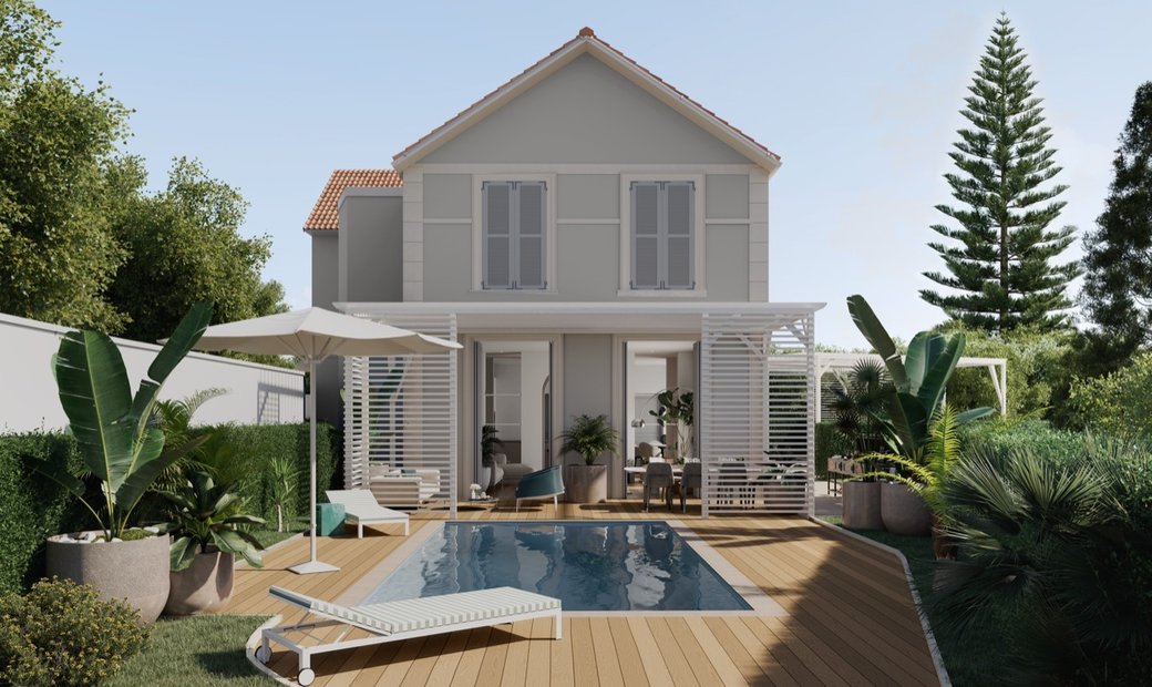 Gorgeous Sea View Villa Just Steps From In Bussana Vecchia, Sanremo ...