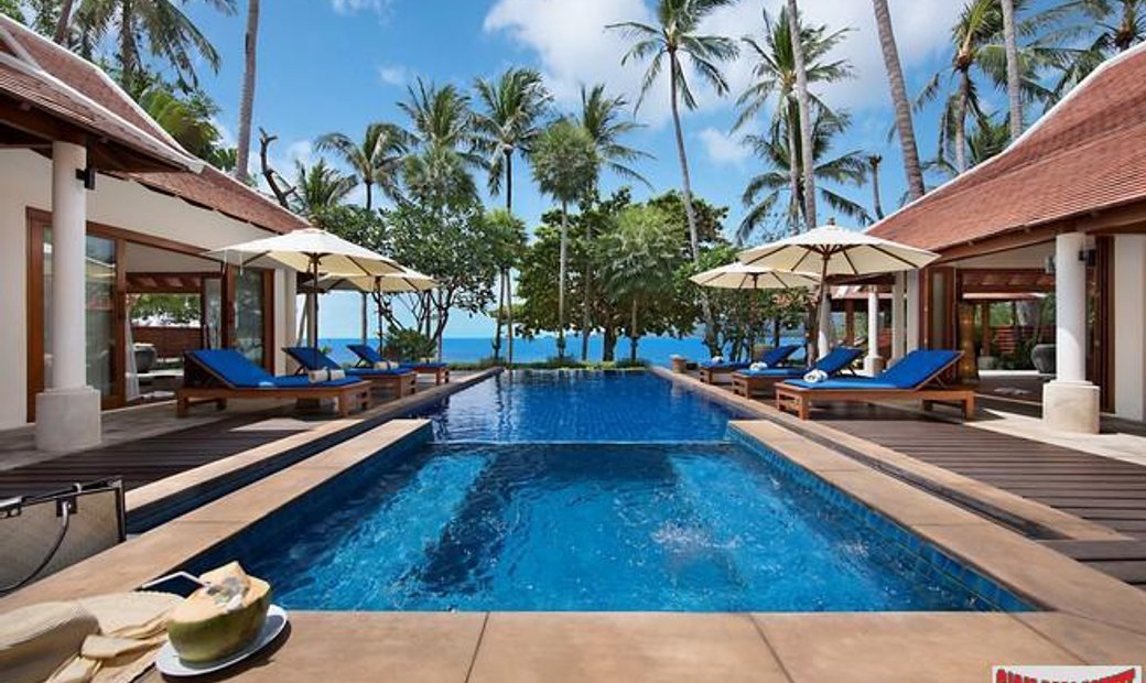 Baan Chao Lay Beachfront 5 Bed Villa At In Koh Samui, Surat Thani ...